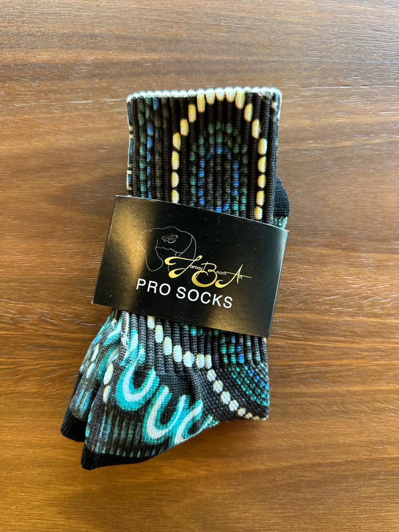 Tamay Beam Art - Pro Indigenous Socks – Murran